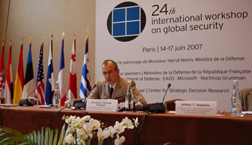 CSDR 24th International Workshop on Global Security, Michele Alliot ...